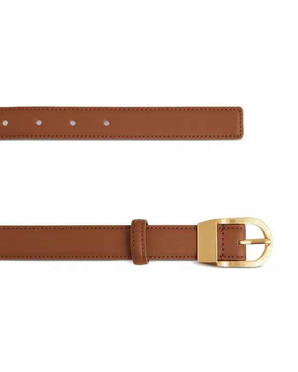 REISS Buckle Belt - Tan