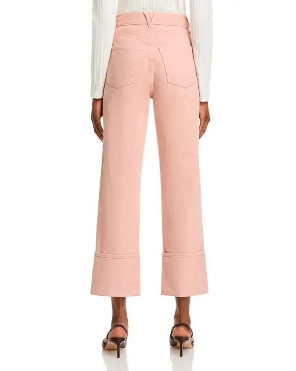 Veronica Beard Dylan High-rise Straight Ankle Pants