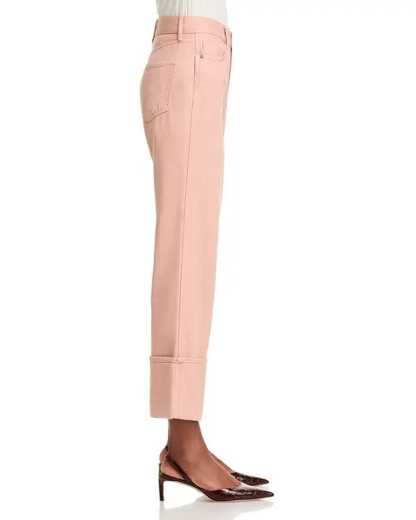 Veronica Beard Dylan High-rise Straight Ankle Pants