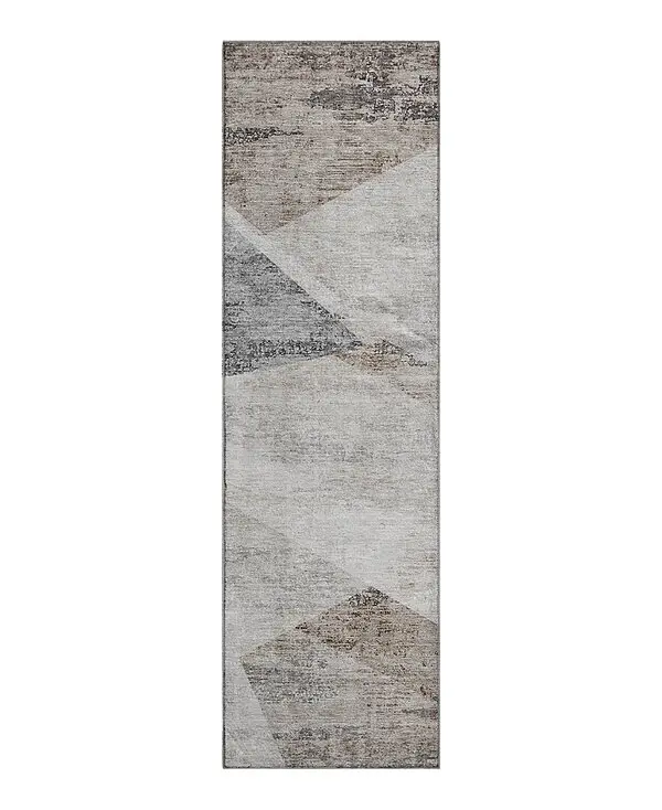DALYN RUG COMPANY Dalyn Neo No11 Runner Area Rug, 2'3 X 7'6 - Silver