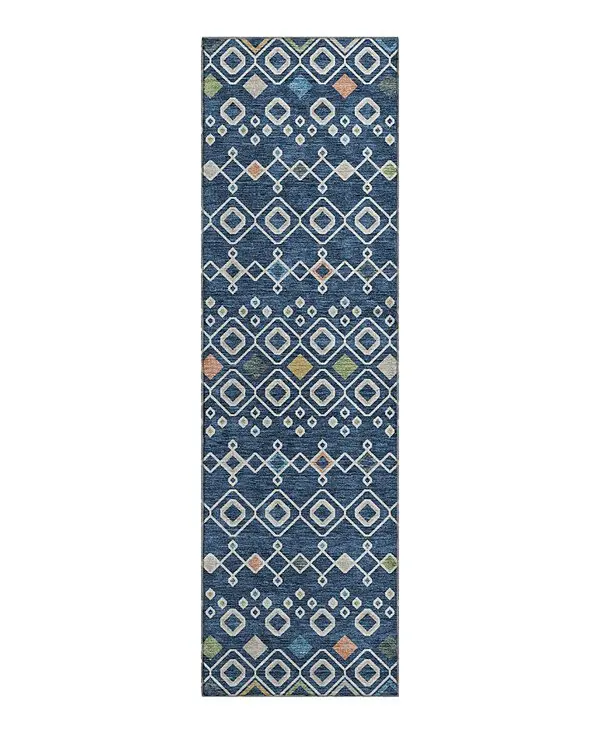 DALYN RUG COMPANY Dalyn Neo No12 Runner Area Rug, 2'3 X 7'6 - Navy