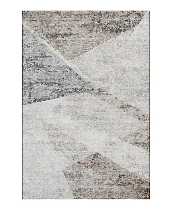 DALYN RUG COMPANY Dalyn Neo No11 Area Rug, 5' X 7'6 - Silver