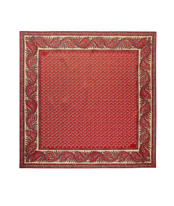 Valentino Garavani Printed Silk-twill Scarf - Red