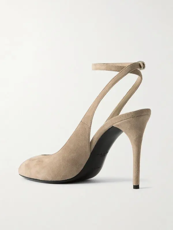 Alaïa Suede Pumps - Neutrals
