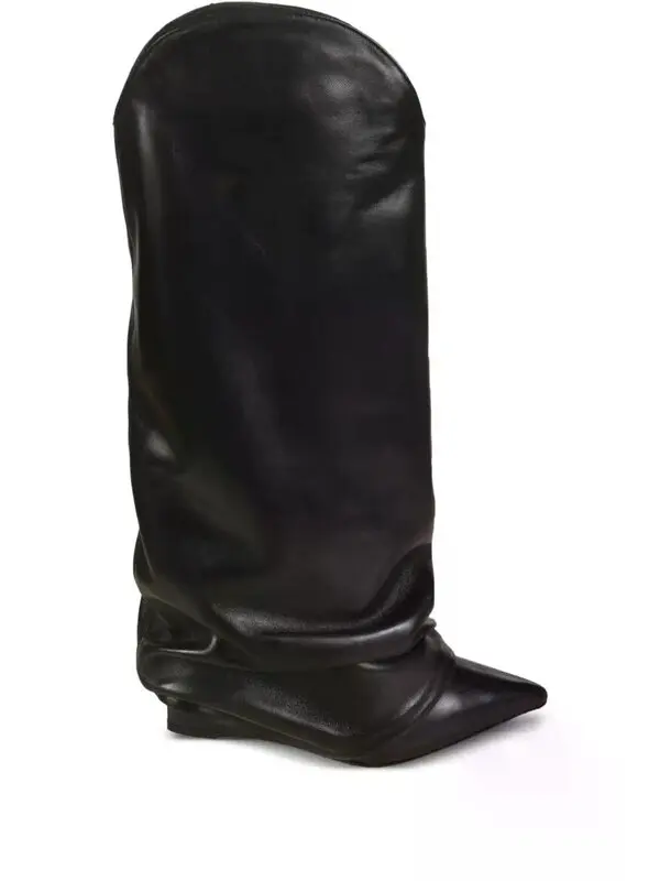 LE SILLA Slouch Leather Boots