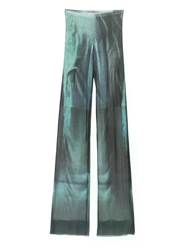 JEAN PAUL GAULTIER Abstract-print Trousers