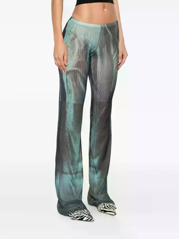 JEAN PAUL GAULTIER Abstract-print Trousers