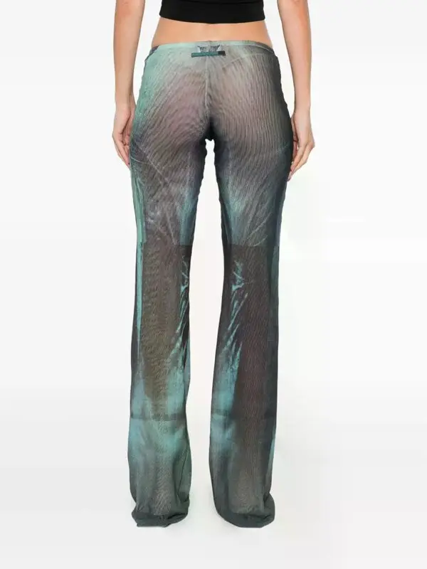 JEAN PAUL GAULTIER Abstract-print Trousers