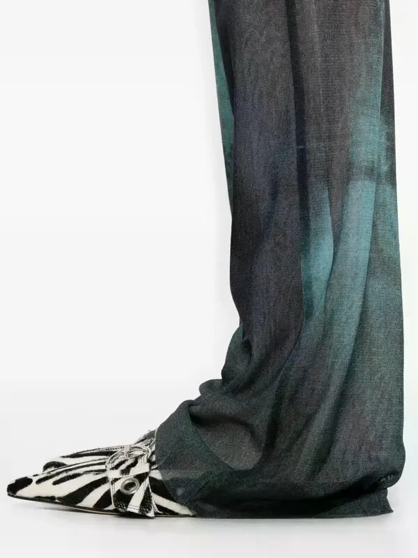 JEAN PAUL GAULTIER Abstract-print Trousers