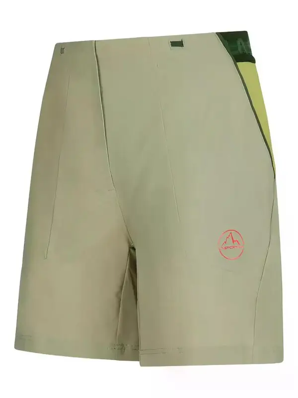 LA SPORTIVA Guard Colourblock Waistband Shorts - Green
