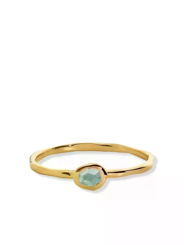 Monica Vinader Odyssey Stacking Gemstone Ring - Gold