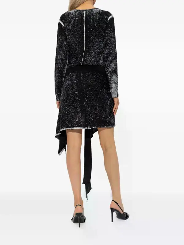 DIESEL® Mini Dress With Knot Detail