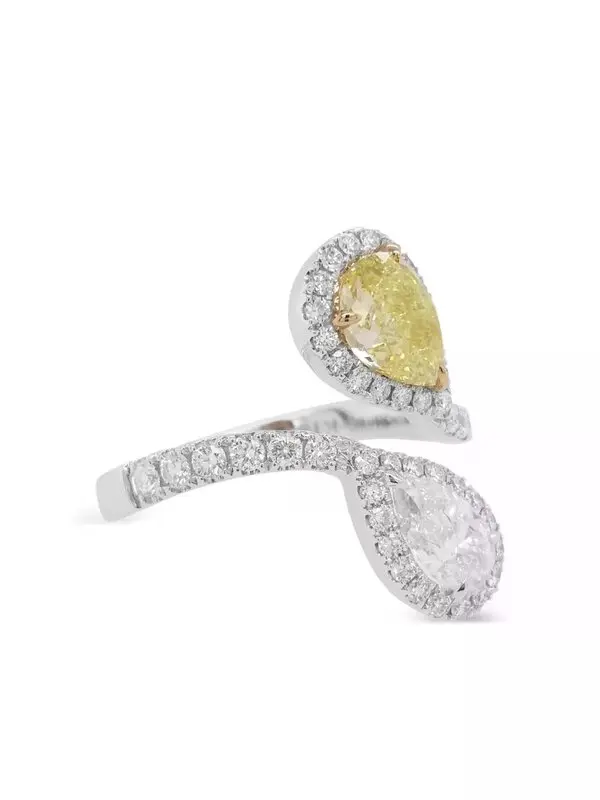 HYT JEWELRY 18k White Gold Diamond Ring