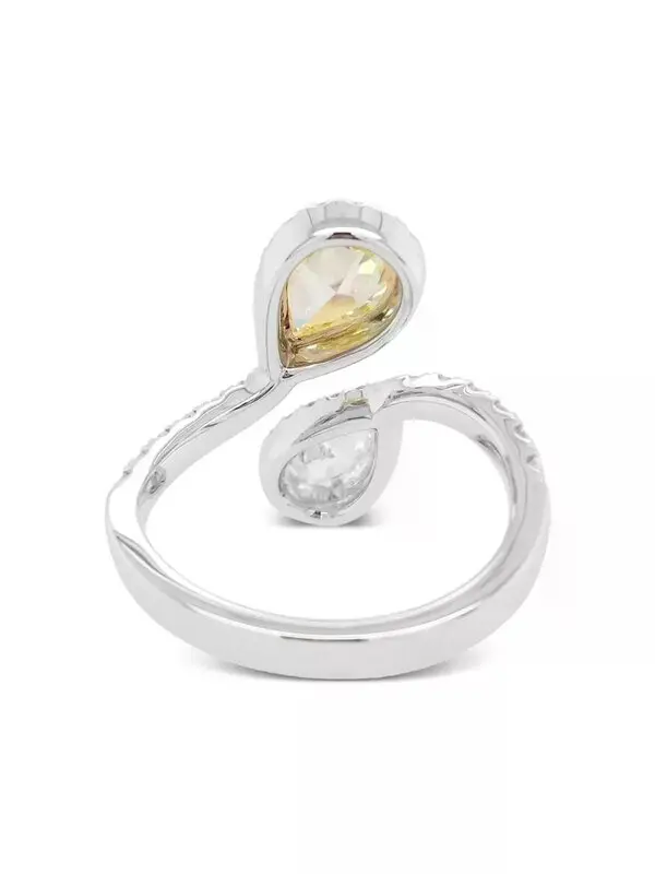 HYT JEWELRY 18k White Gold Diamond Ring