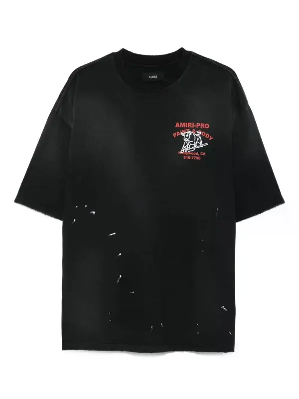 Amiri Graphic-print Cotton T-shirt
