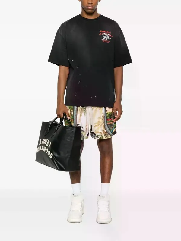 Amiri Graphic-print Cotton T-shirt