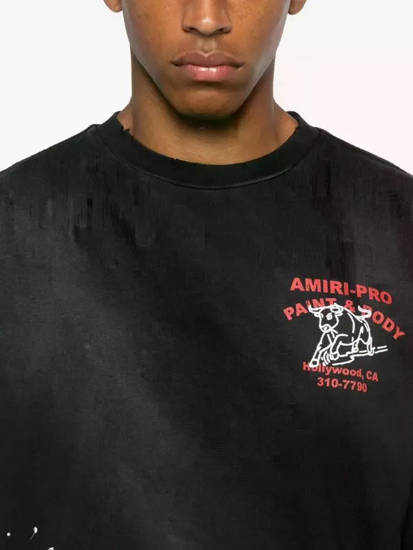 Amiri Graphic-print Cotton T-shirt