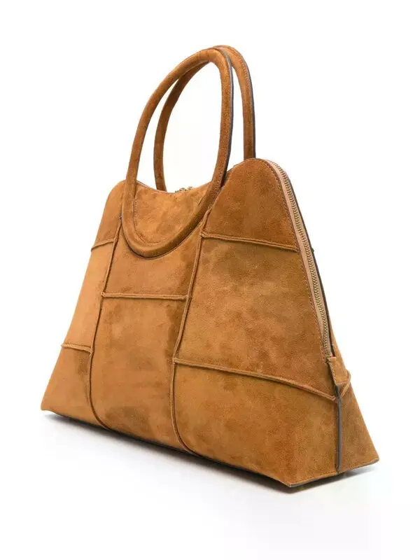 Staud Panelled Suede Tote
