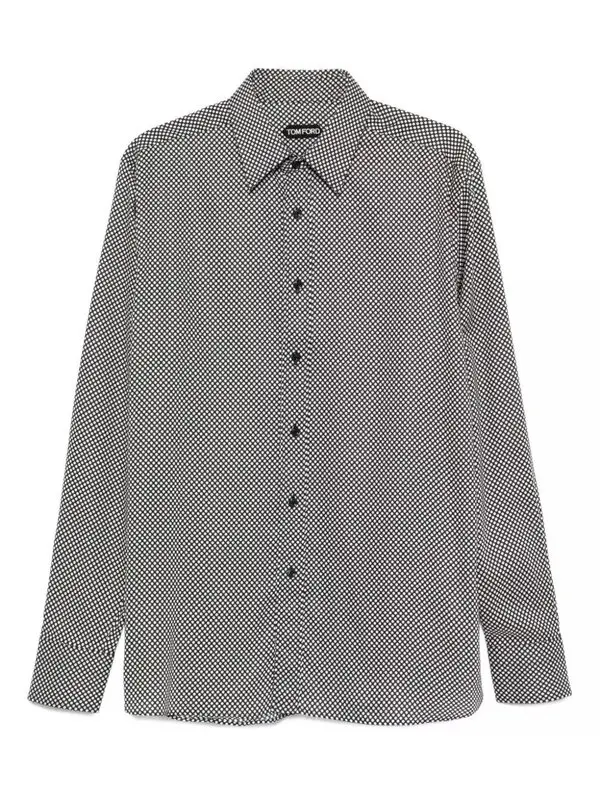 TOM FORD Polka Dot-pattern Shirt