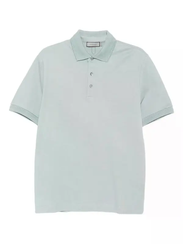 Canali Cotton Polo Shirt