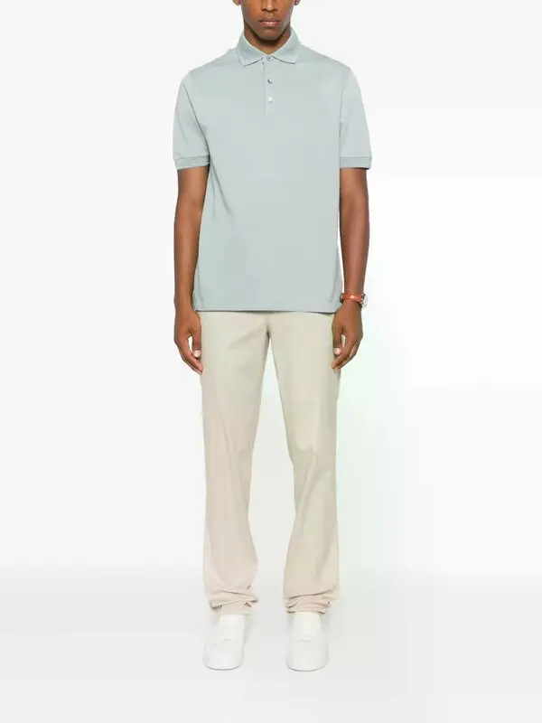 Canali Cotton Polo Shirt