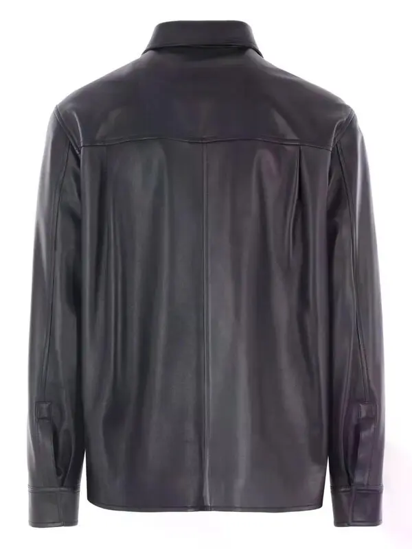 Loewe Leather Shirt Jacket
