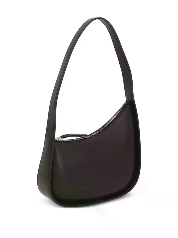 THE ROW Crescent Zip Shoulder Bag - Black