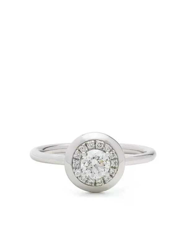 LISA O 18k White Gold Meraviglioso Diamond Ring - Silver