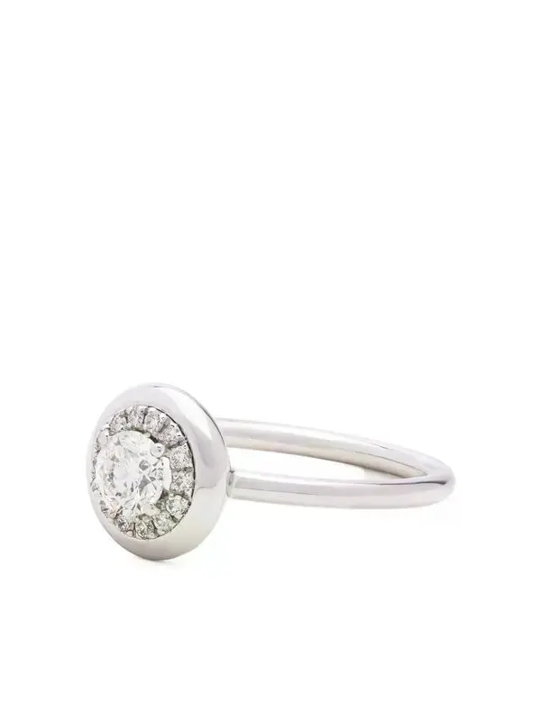 LISA O 18k White Gold Meraviglioso Diamond Ring