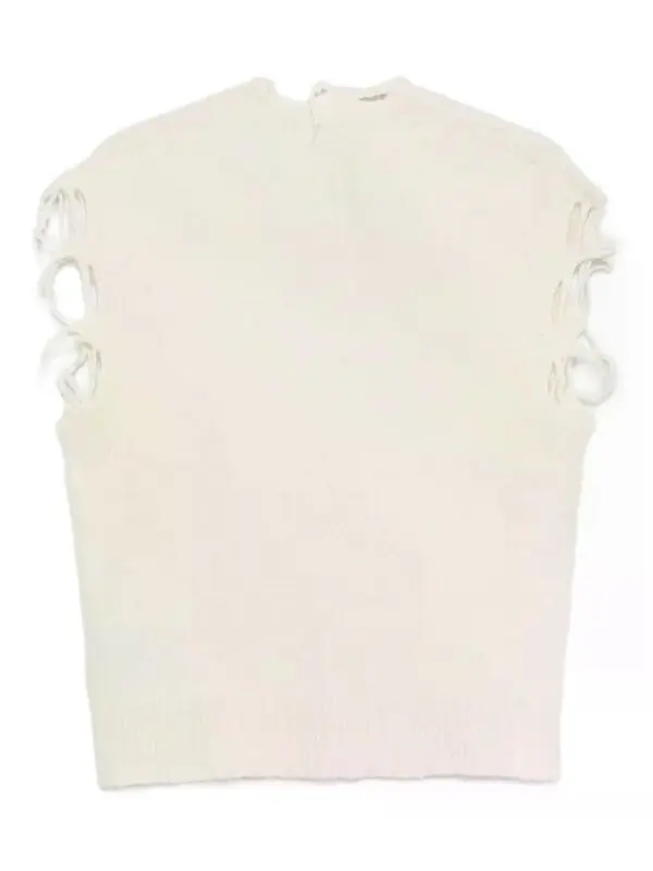HAIKURE Distressed-finish Top