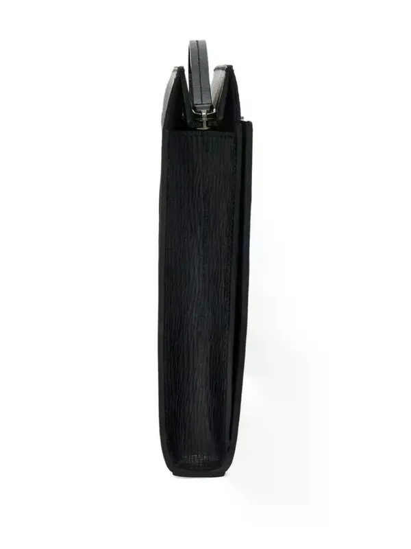 FERRAGAMO Gancini Clutch Bag - Black