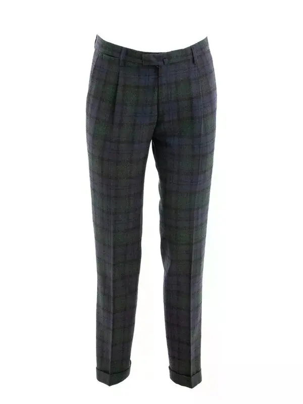BRIGLIA 1949 Plaid Trousers