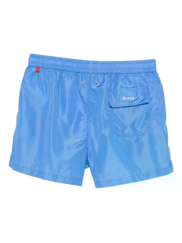 Kiton Drawstring-waist Swim Shorts