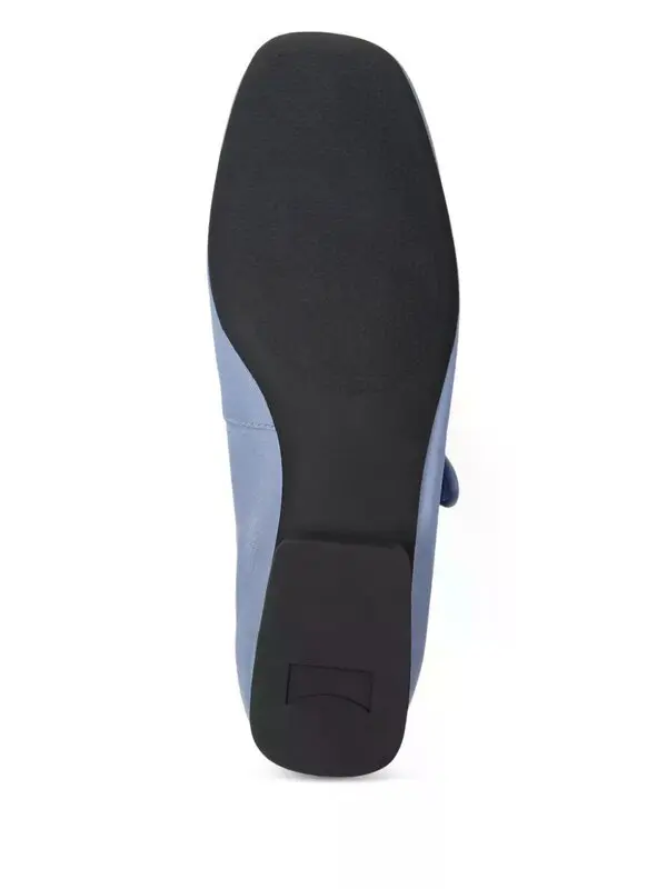 Camper Leather Ballet Flats - Blue