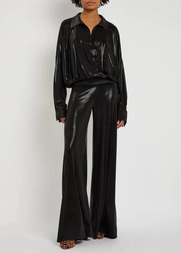 Norma Kamali Stretch-jersey Trousers