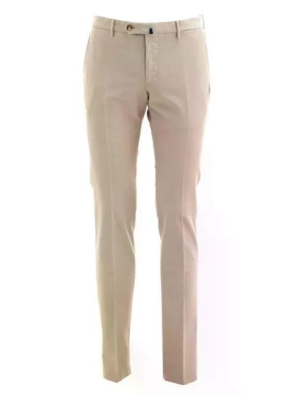 Incotex Flat-front Trousers - Neutrals