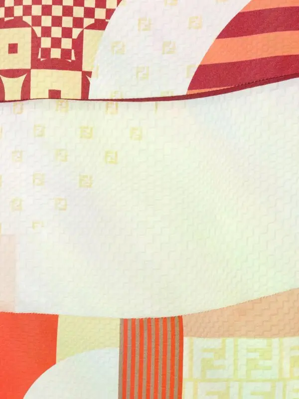 Fendi Abstract-print Mini Dress