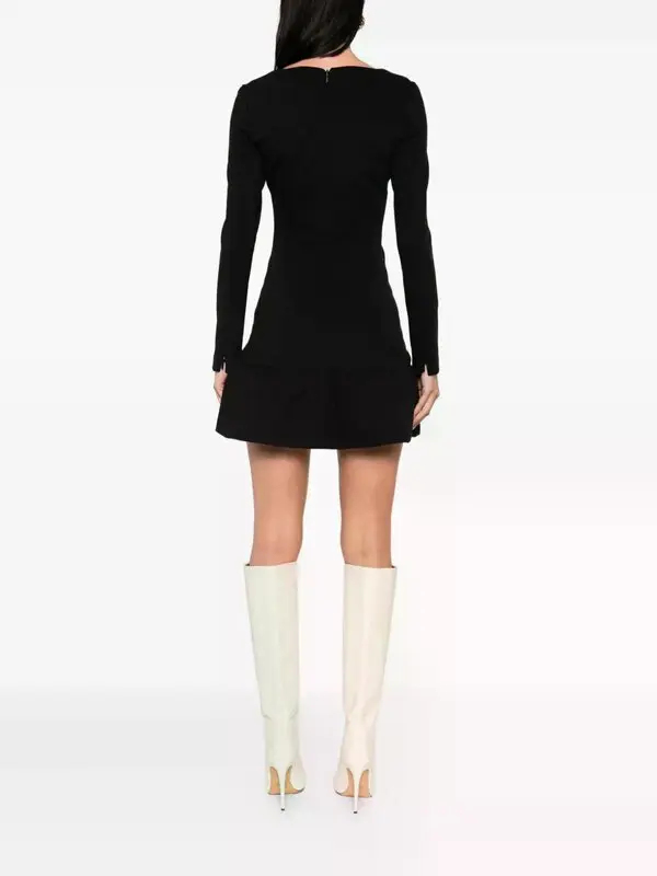 Pinko Square-neck Mini Dress