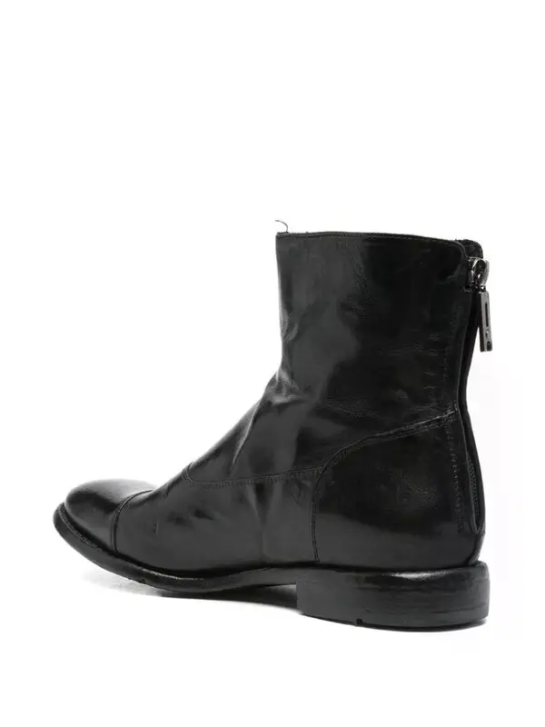 LEMARGO Zip-fastening Leather Boots