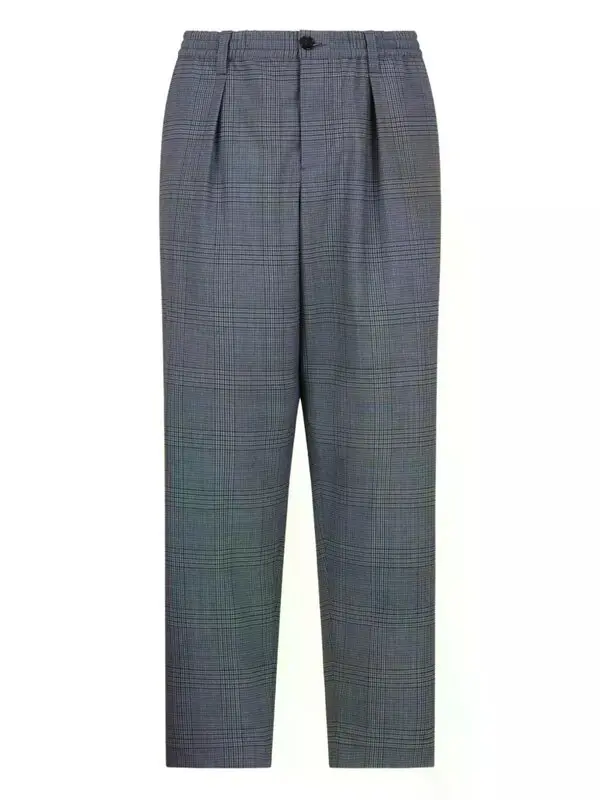 Marni Checked Pleated Trousers