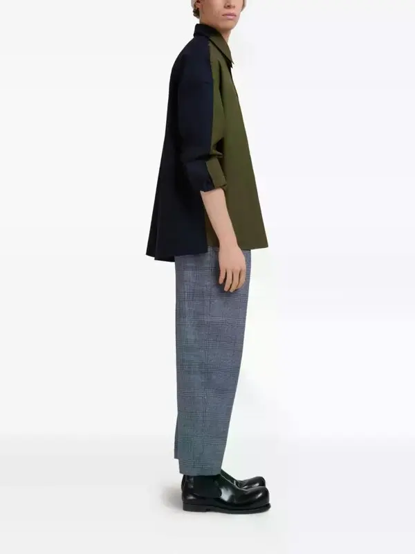 Marni Checked Pleated Trousers