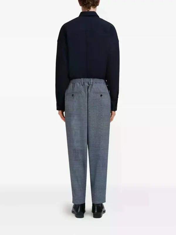 Marni Checked Pleated Trousers