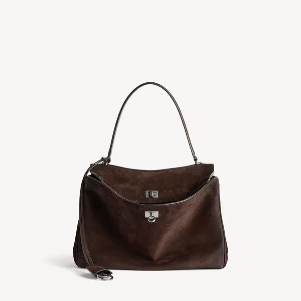 Balenciaga Rodeo Handbag Medium - Brown