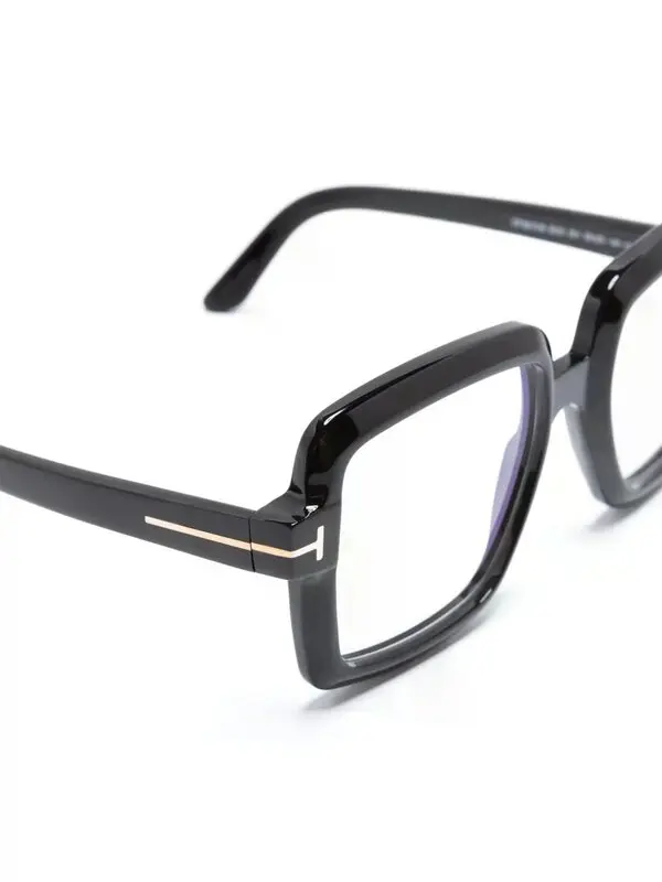 TOM FORD Logo-engraved Square-frame Glasses