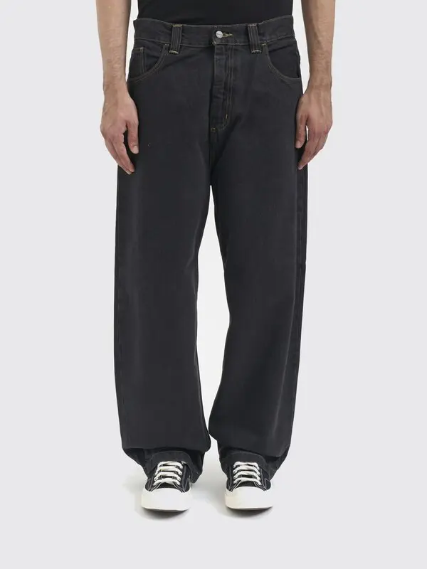 Carhartt Work In Progress Relaxed Fit Denim Jeans - Black