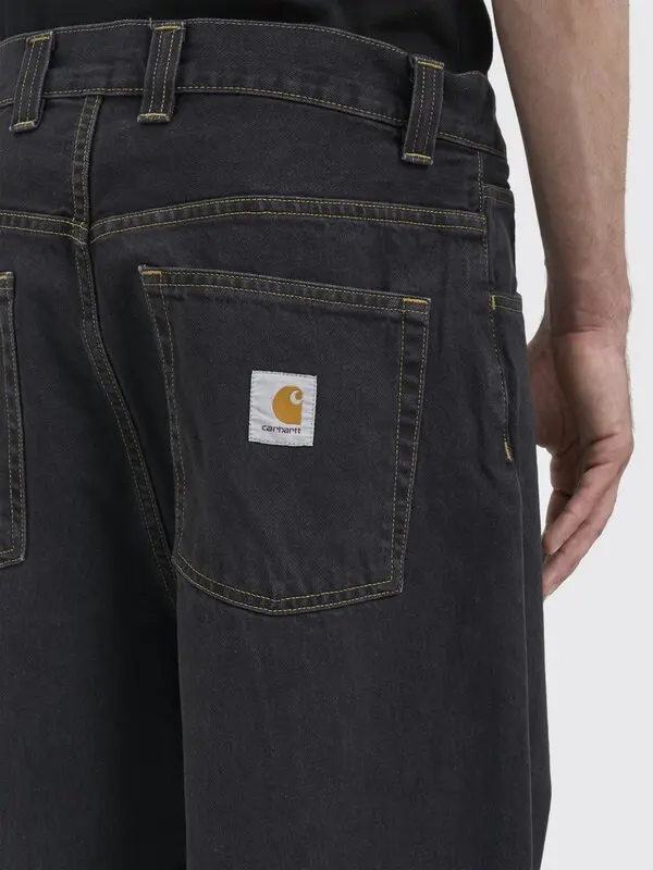 Carhartt Work In Progress Relaxed Fit Denim Jeans - Black