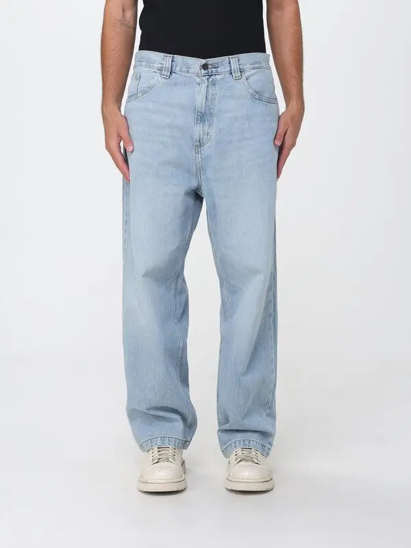 Carhartt Work In Progress Brandon Wide-leg Jeans In Cotton Denim - Blue