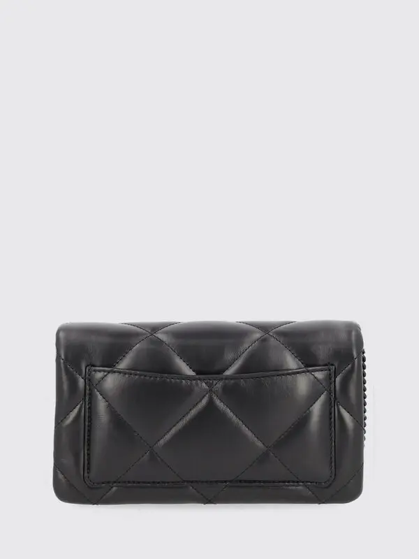 Tory Burch Kira Quilted Leather Mini Bag With Double T Logo And Chain Strap