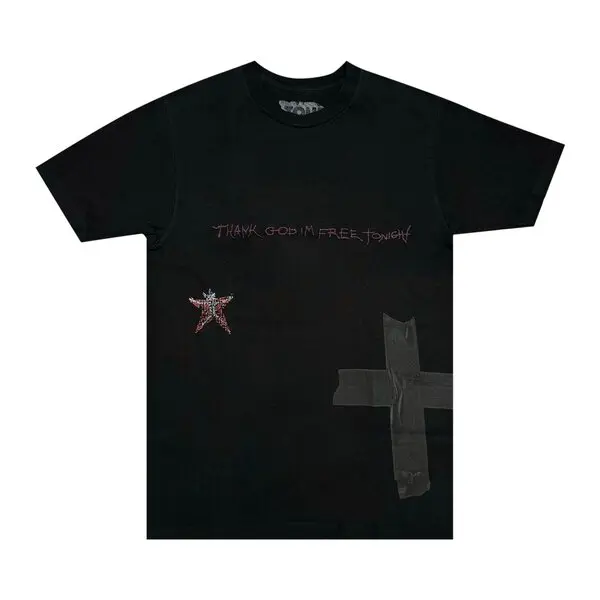 TRAVIS SCOTT Met Life Tour Tee - Black