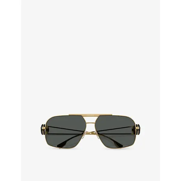 Versace Butterfly-frame Acetate Sunglasses